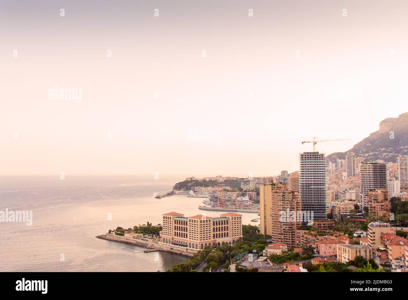 Monte Carlo, Monaco. Aerial cityscape image of Monte Carlo, Monaco ...