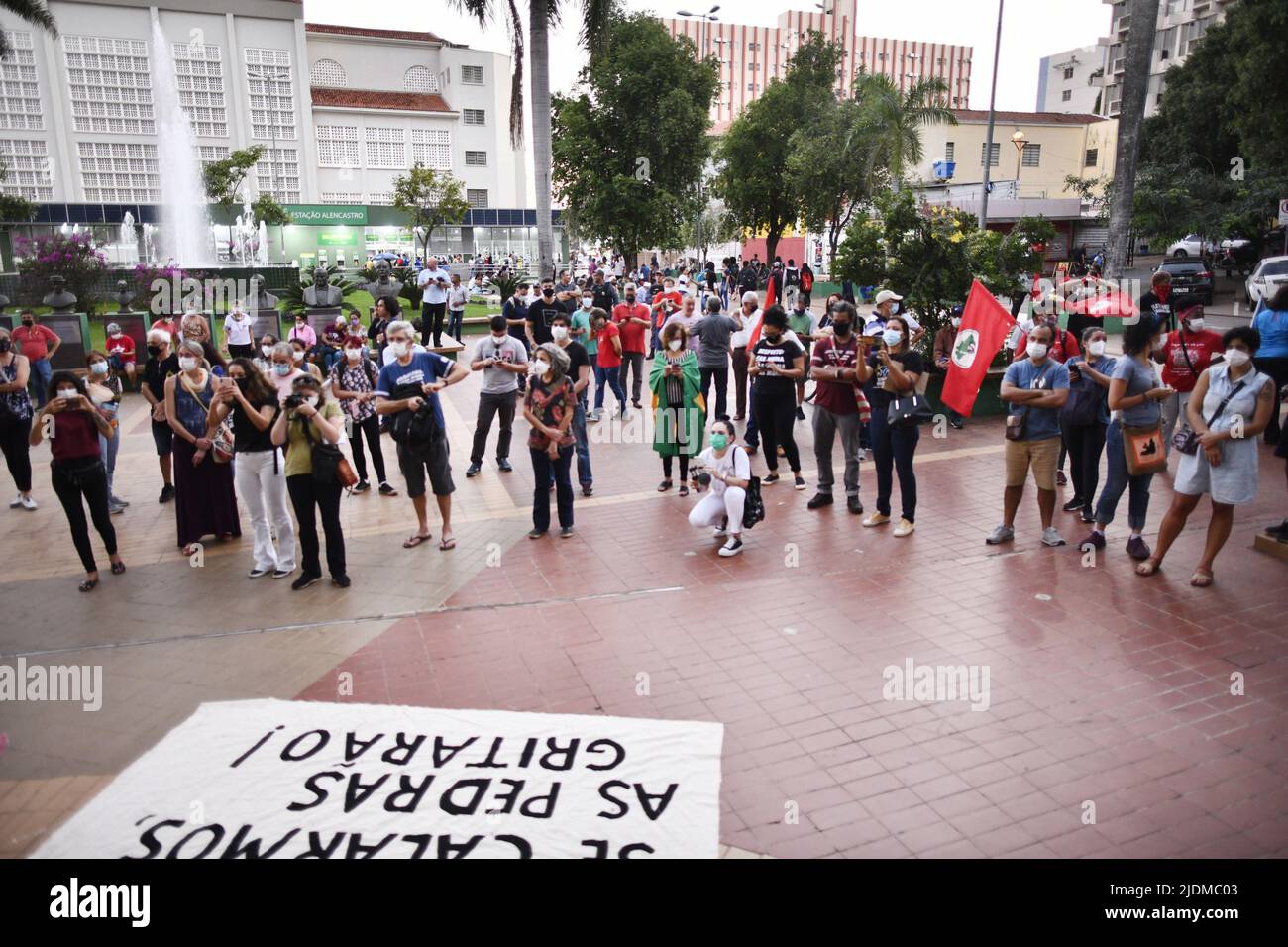 CUIABÁ, MT - 21.06.2022: ATO MEM'RIA BRUNO E DOM - PUBLIC ACT - ?IN ...