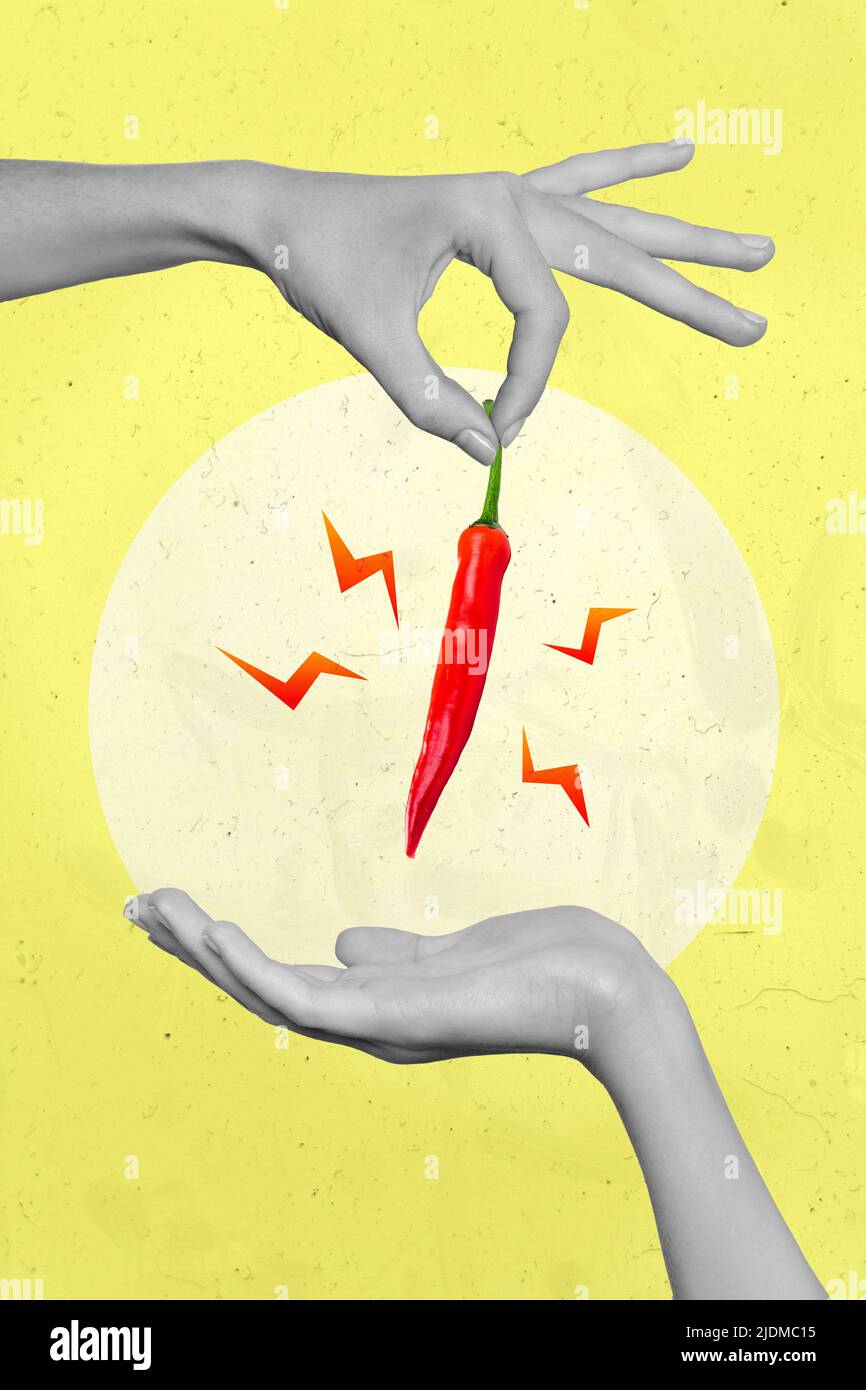 Creative abstract template graphics image of one arm giving another ...