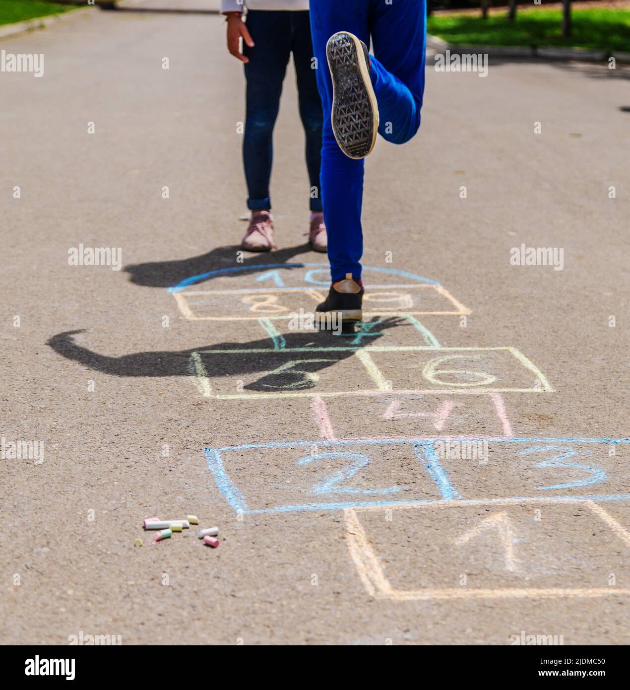 children's games in classics. Selective focus.child Stock Photo - Alamy