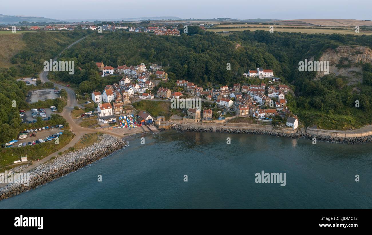 Aerial view yorkshire coast hi-res stock photography and images - Alamy