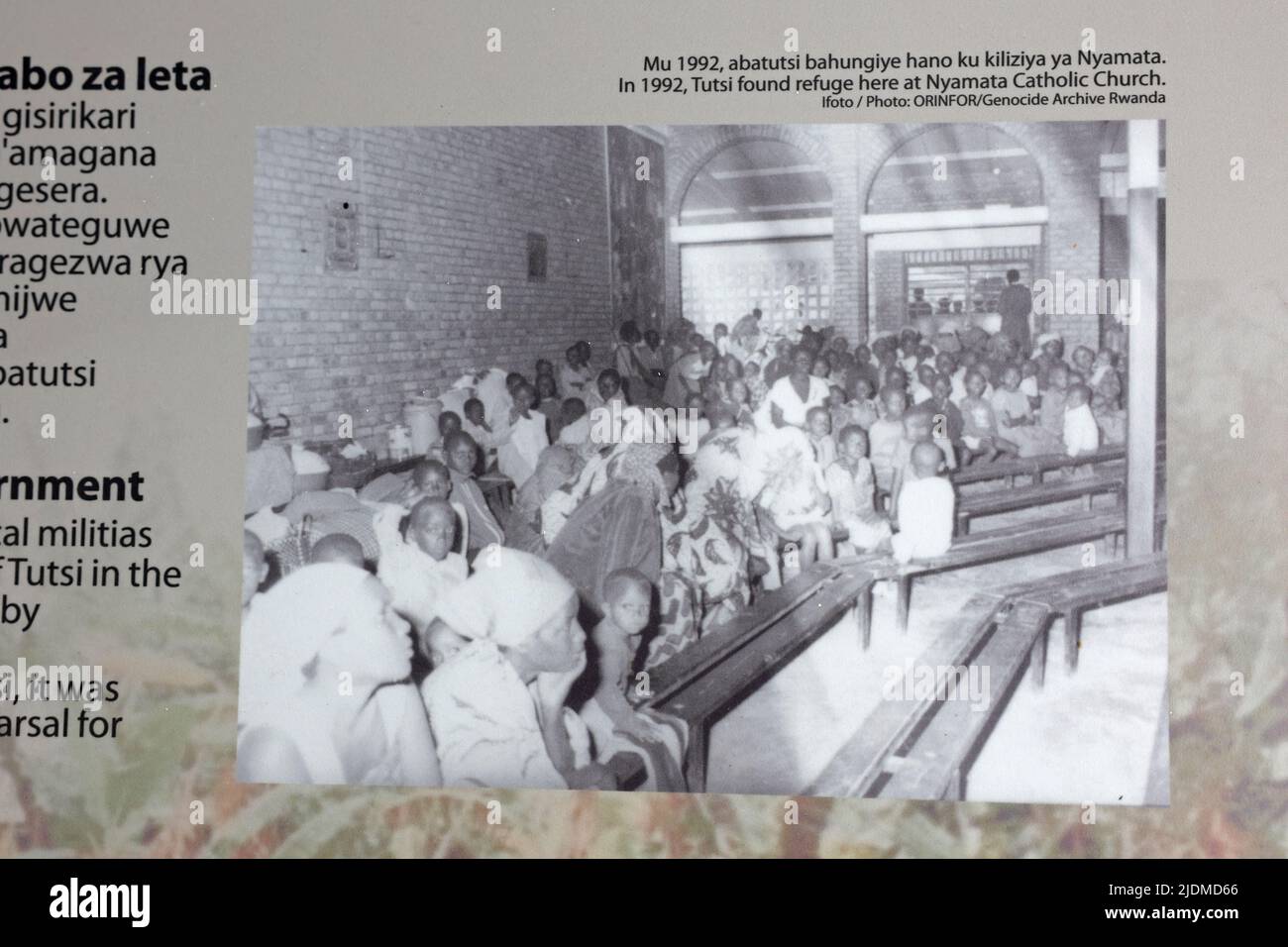 Nyamata genocide memorial church hi-res stock photography and images ...