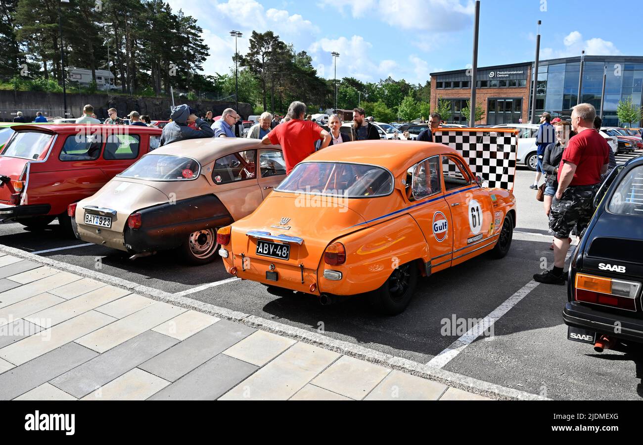 SAAB celebrates its 75th anniversary with a Saab festival at the Saab ...