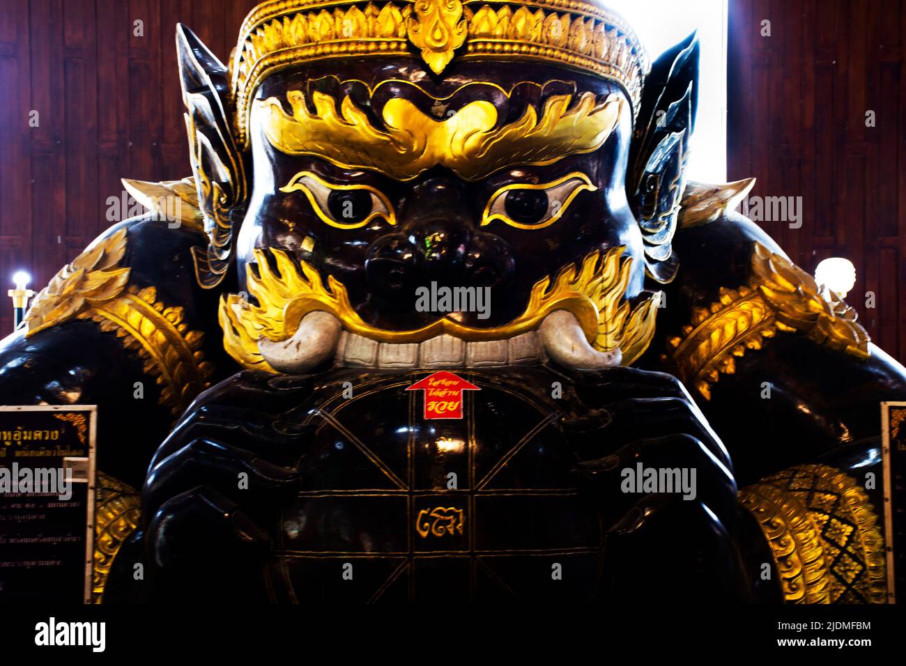 Rahu titan demon lunar eclipse statue for thai people foreign traveler ...