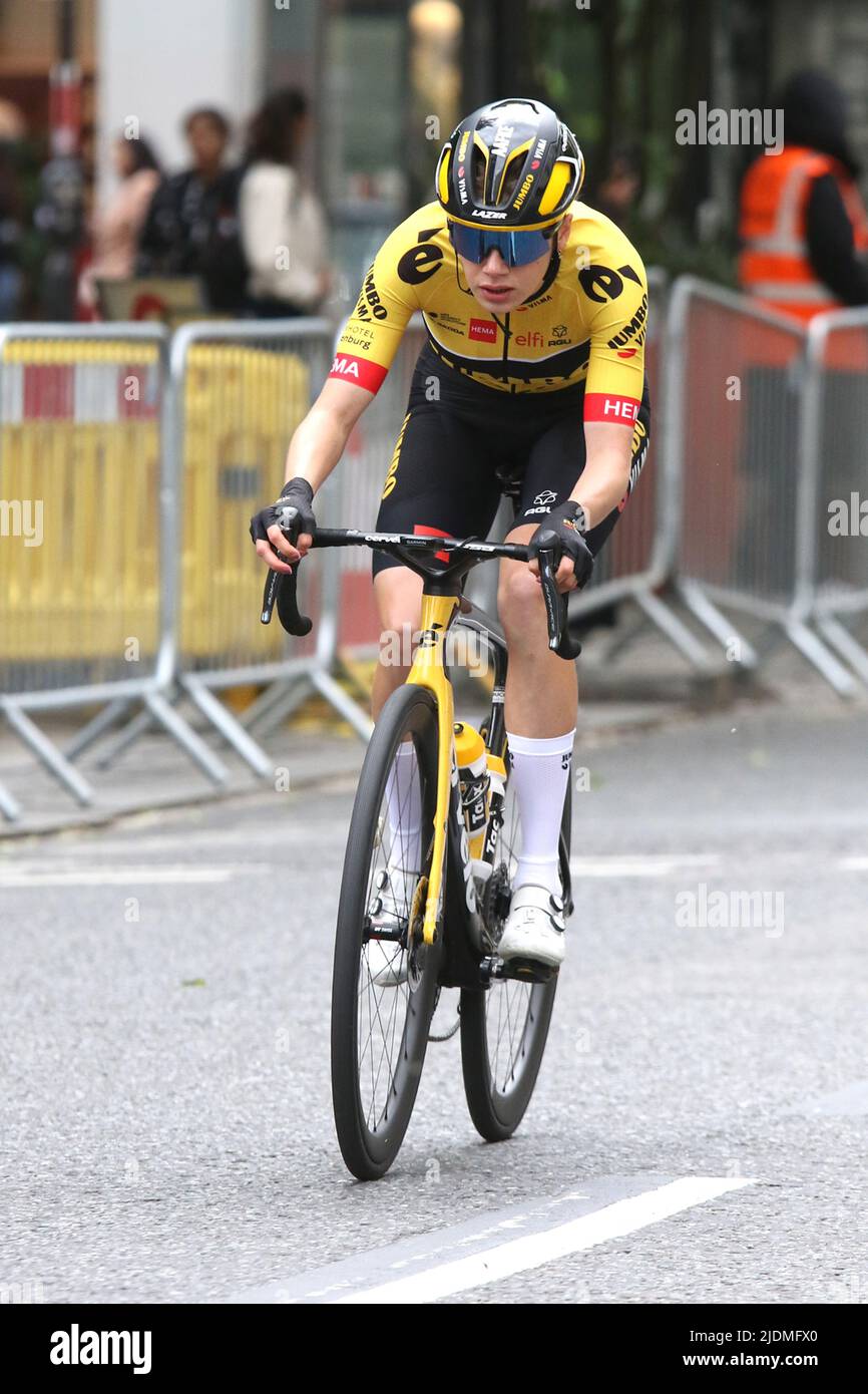 Aafke Soet of the Netherlands of team Jumbo Visma at the 2022 ...