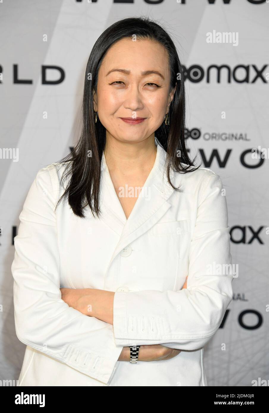 New York City, NY, June 21, 2022. Min Jin Lee attends HBO’s Westworld ...