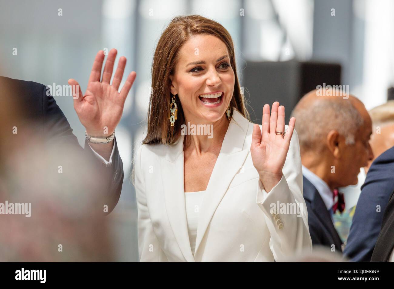 National Windrush Monument, Waterloo Station, London, UK. 22nd June ...