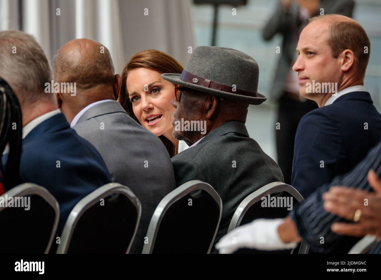National Windrush Monument, Waterloo Station, London, UK. 22nd June ...