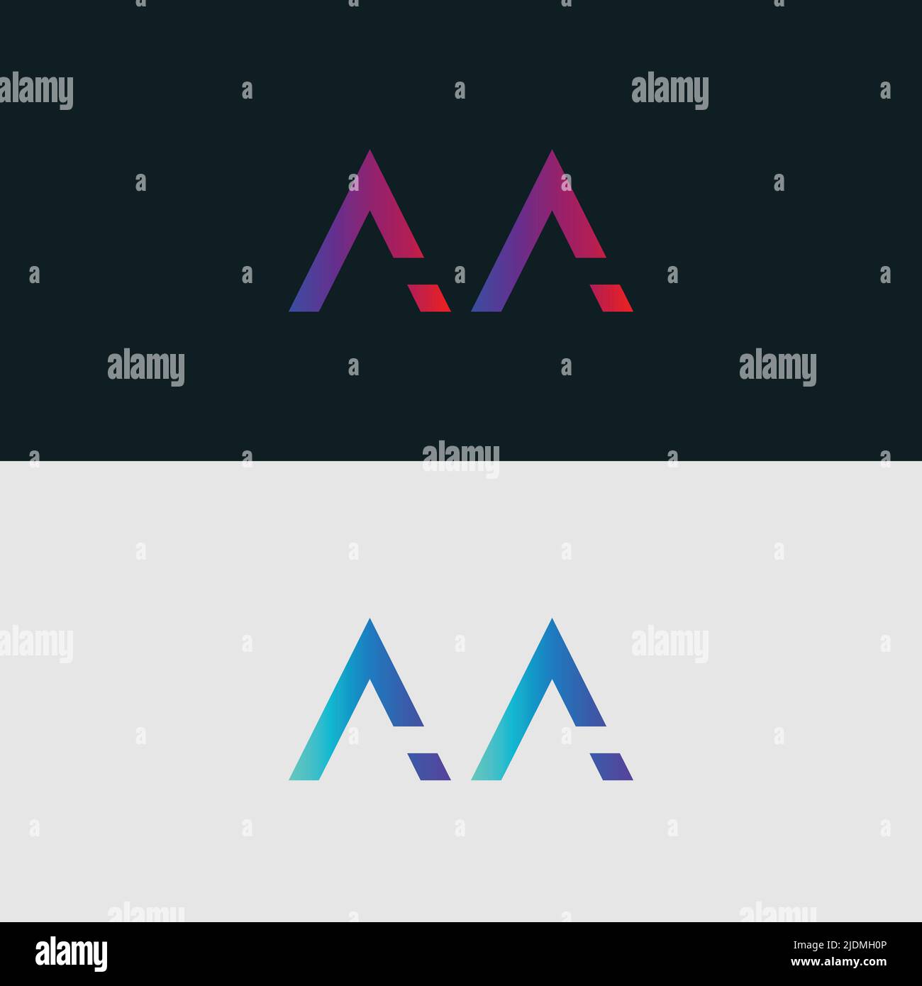 Alphabet letter icon logo AA Stock Vector Image & Art - Alamy