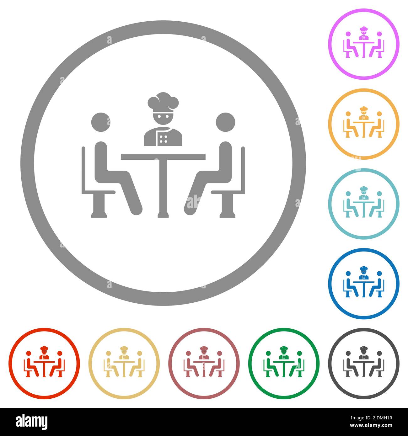 Guests dining in restaurant Cut Out Stock Images & Pictures - Alamy