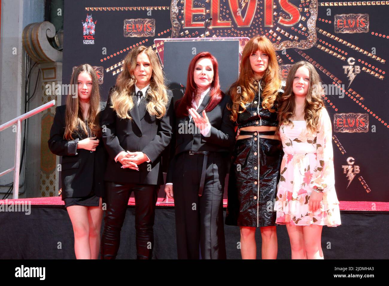 Los Angeles, USA. 21st June, 2022. Harper Vivienne Ann Lockwood, Lisa ...