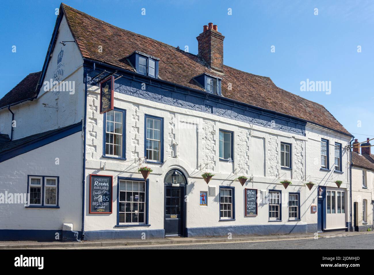 The Crown Inn at Benson, High Street, Benson, Oxfordshire, England ...