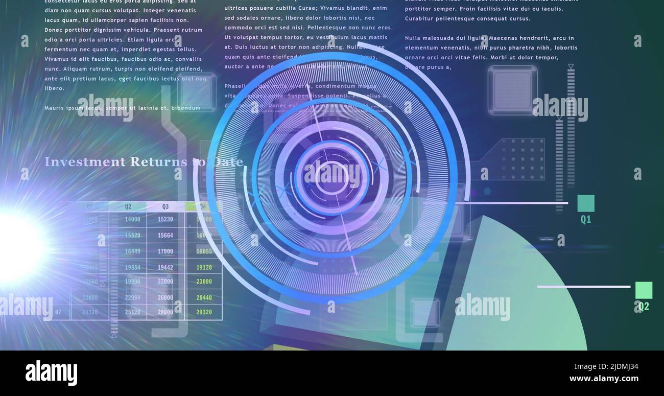 Data radar chart hi-res stock photography and images - Alamy