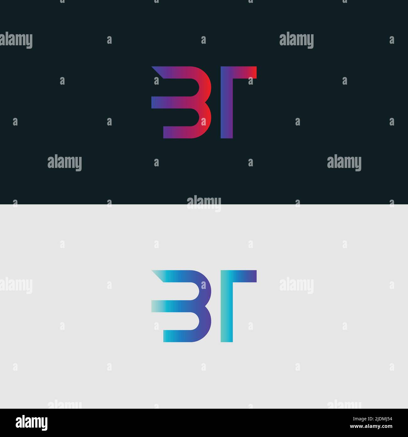 Alphabet letter icon logo BT Stock Vector Image & Art - Alamy