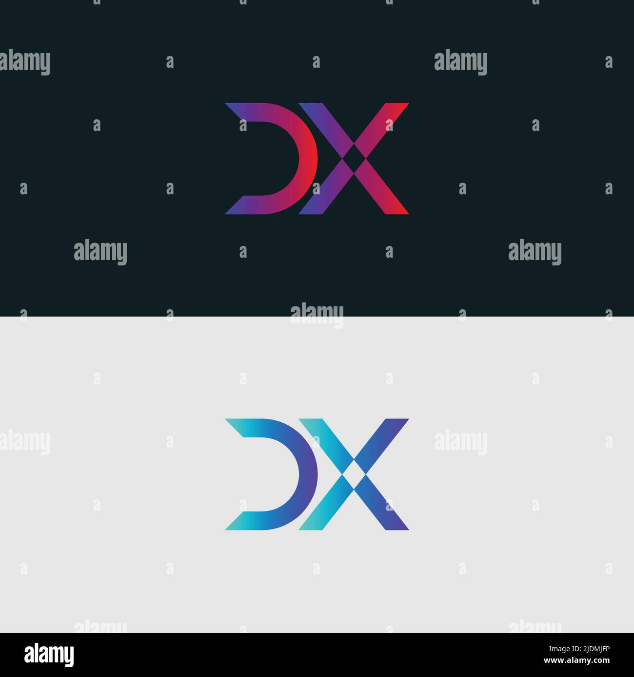 Alphabet letter icon logo DX Stock Vector Image & Art - Alamy