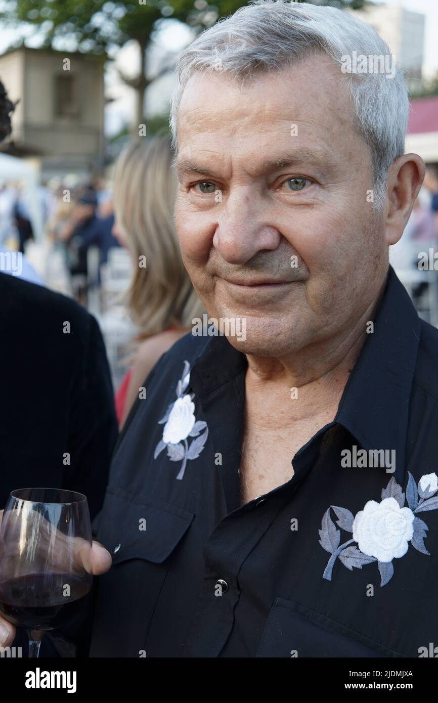 Paris, France. 21th June, 2022. Martin Lamotte attends the 8th 'Trophée ...