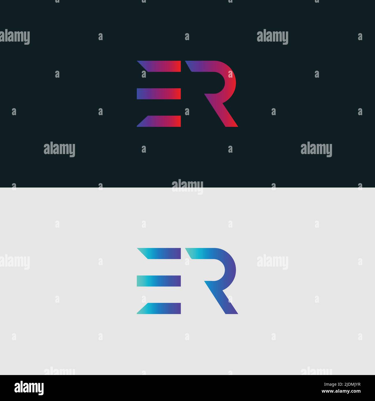 Letter er vector vectors hi-res stock photography and images - Alamy
