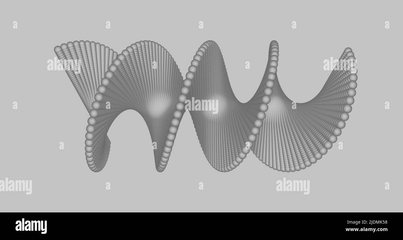 Image of dna strand on gray background Stock Photo - Alamy