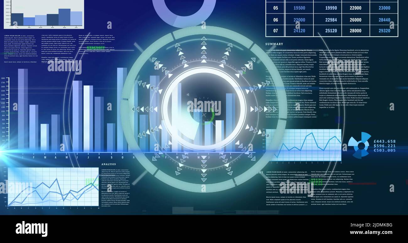Data radar chart hi-res stock photography and images - Alamy