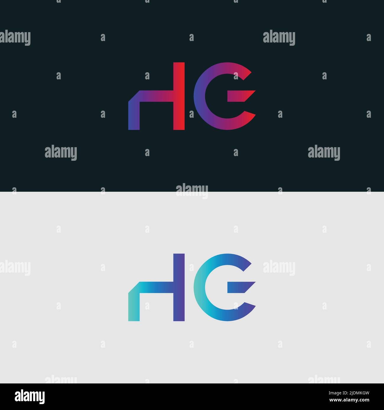 Hg letters vector vectors hi-res stock photography and images - Alamy