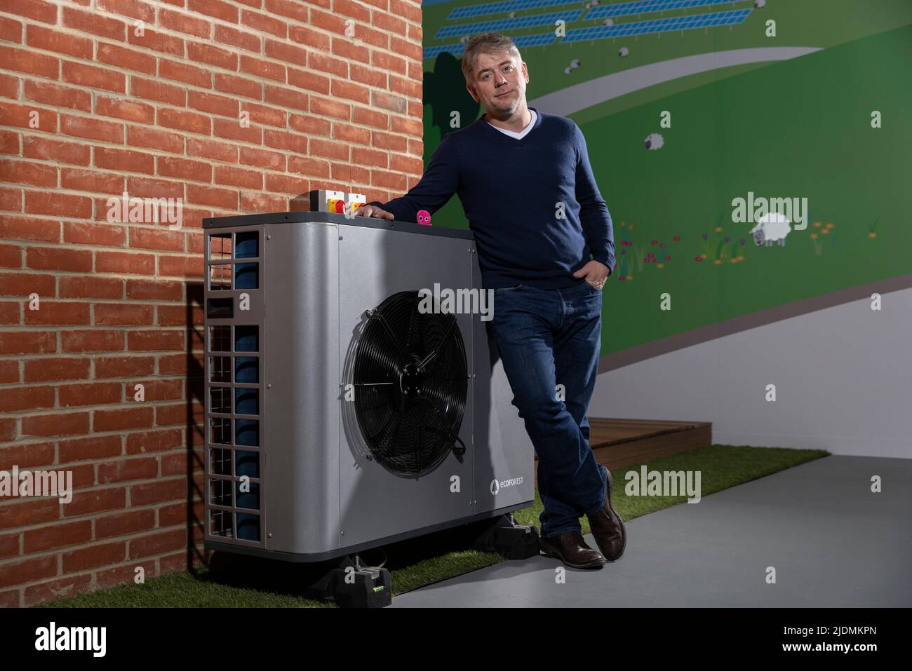 Greg Jackson CEO of Octopus Energy. PHOTO:JEFF GILBERT 15th February ...