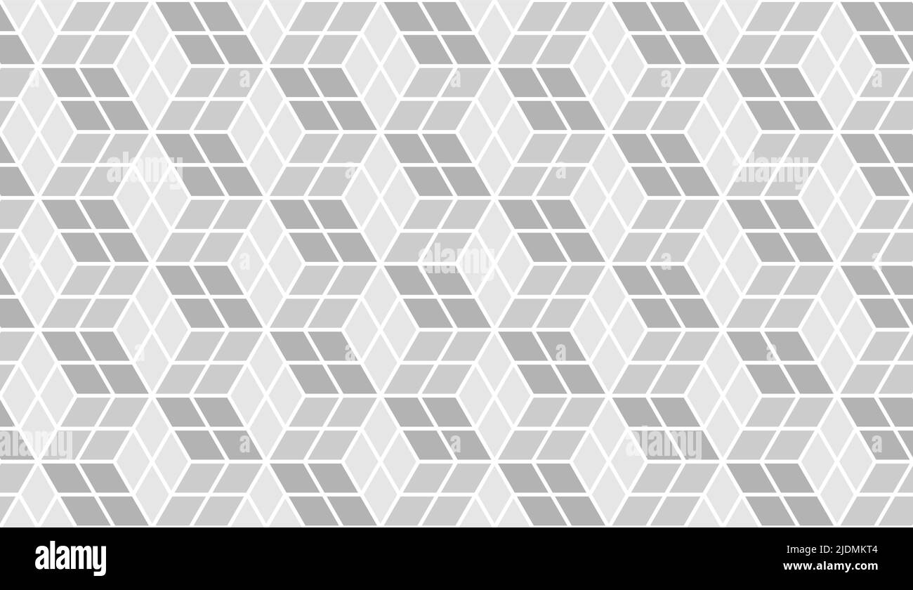 Seamless pattern of lines forming a cube. Vector illustration for ...