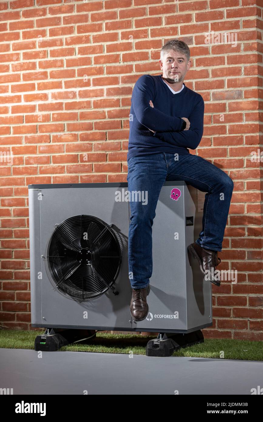 Greg Jackson CEO of Octopus Energy. PHOTO:JEFF GILBERT 15th February ...