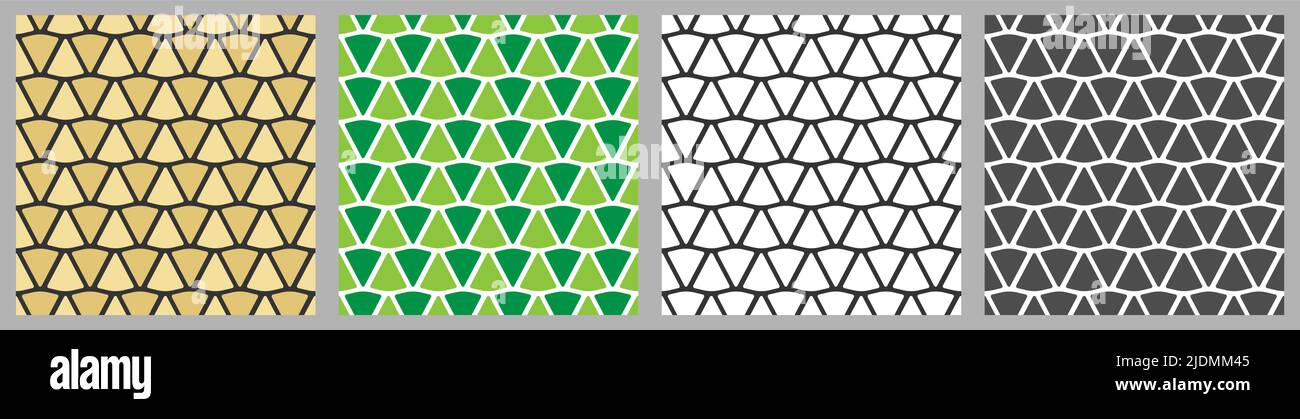 set seamless abstract pattern of arbitrary shapes of different color ...