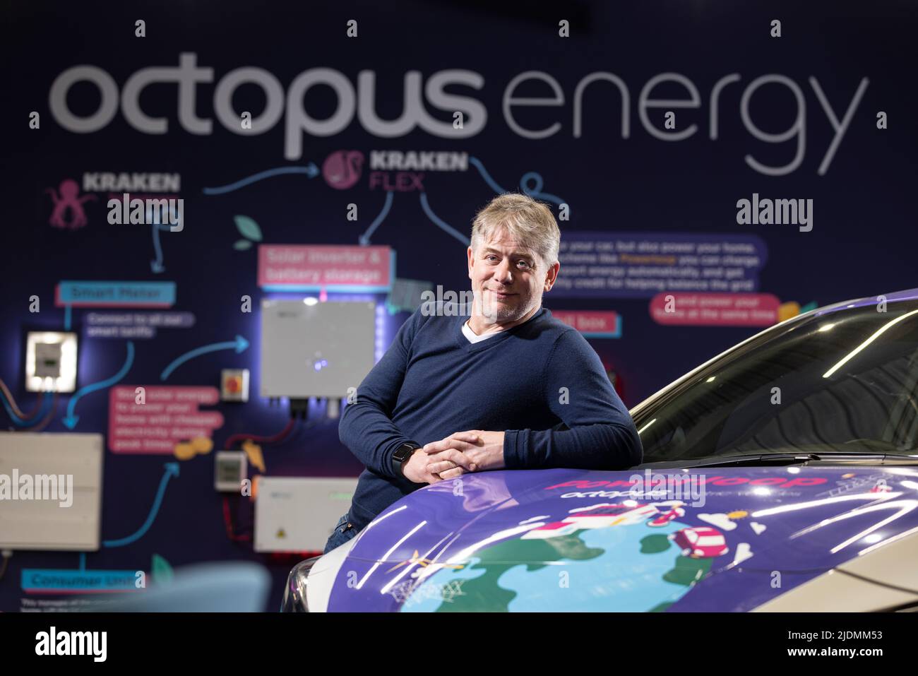 Greg Jackson CEO of Octopus Energy. PHOTO:JEFF GILBERT 15th February ...