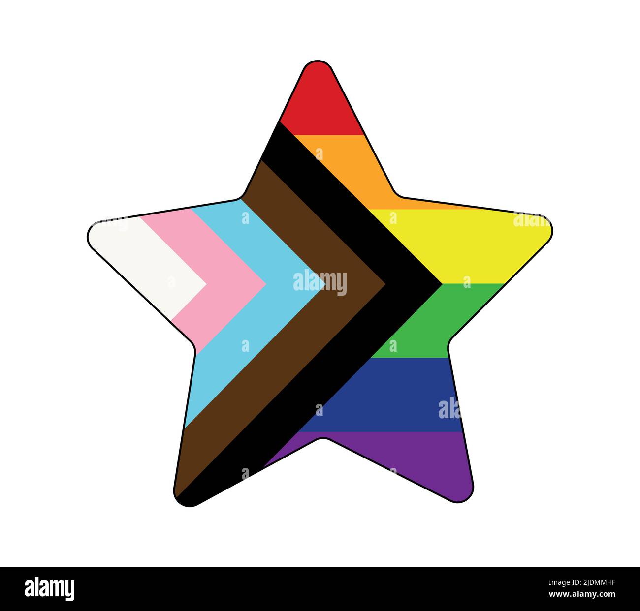 New LGBTQ Rights Pride Flag. Progressive pride flag Stock Vector Image ... New LGBTQ Rights Pride Flag. Progressive pride flag Stock Vector Image ...