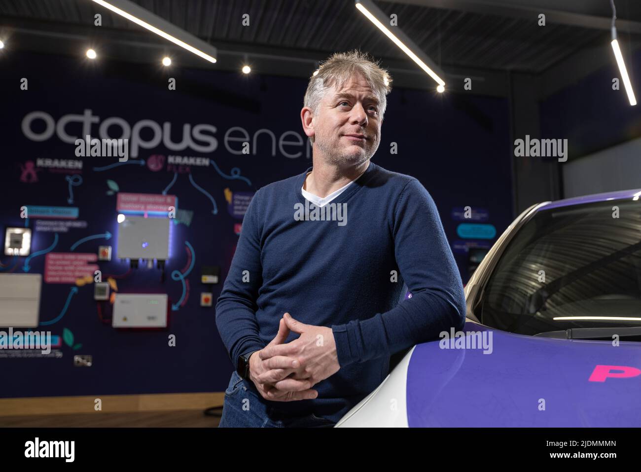 Greg Jackson CEO of Octopus Energy. PHOTO:JEFF GILBERT 15th February ...