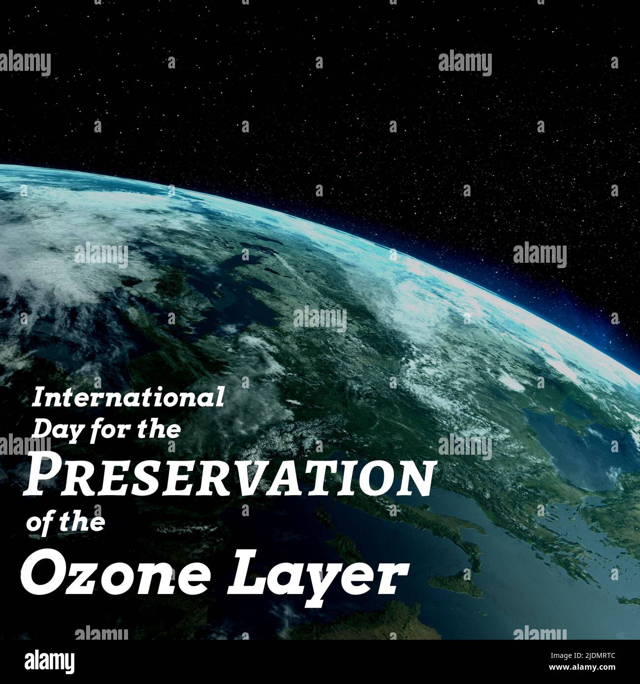 Map of the ozone layer hi-res stock photography and images - Alamy