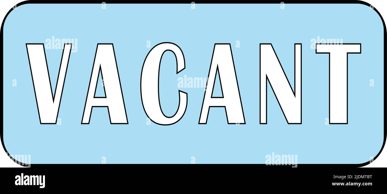 Vacancy icon vector illustration. hiring sign Stock Vector Image & Art ...