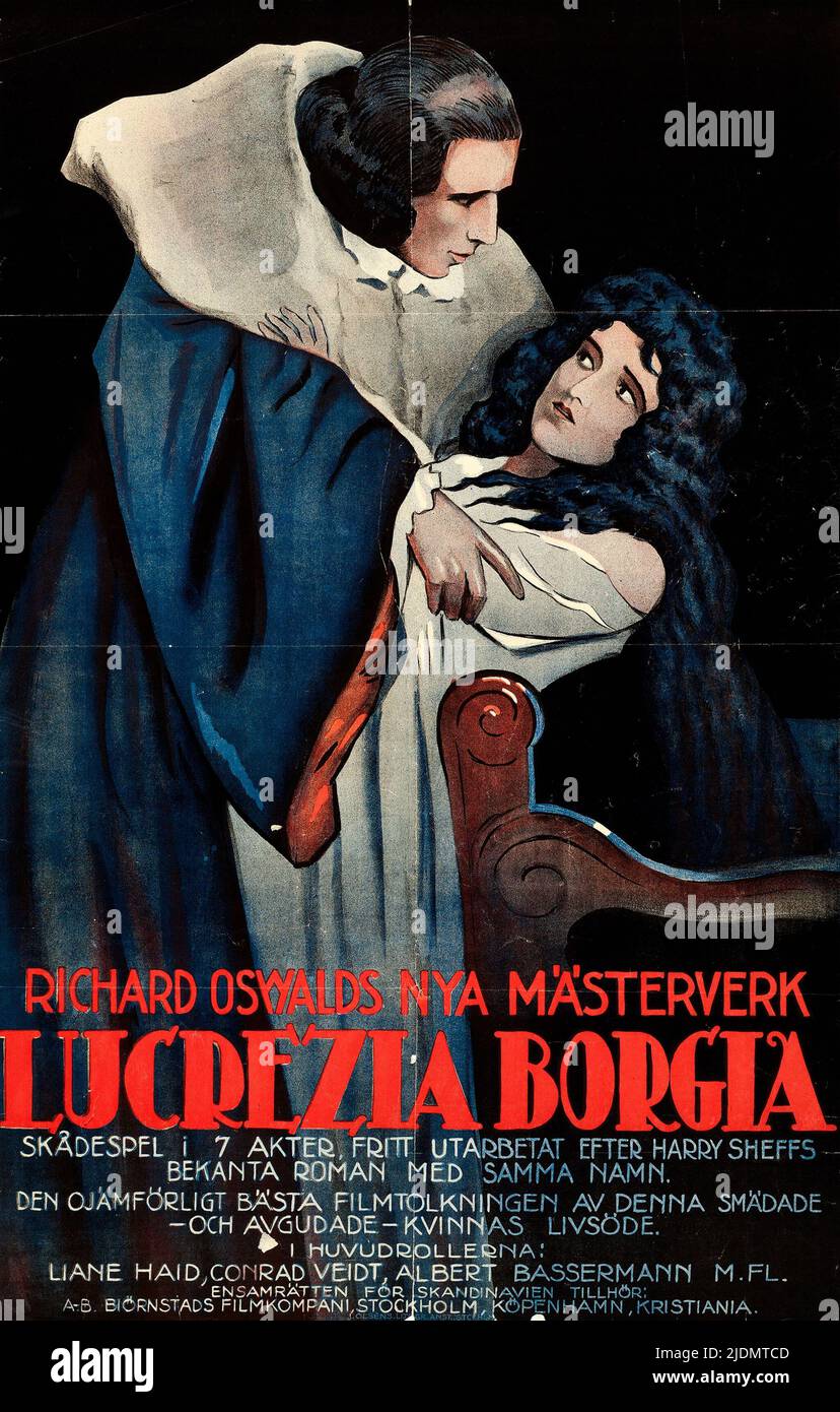 Lucrezia borgia movie poster hi-res stock photography and images - Alamy