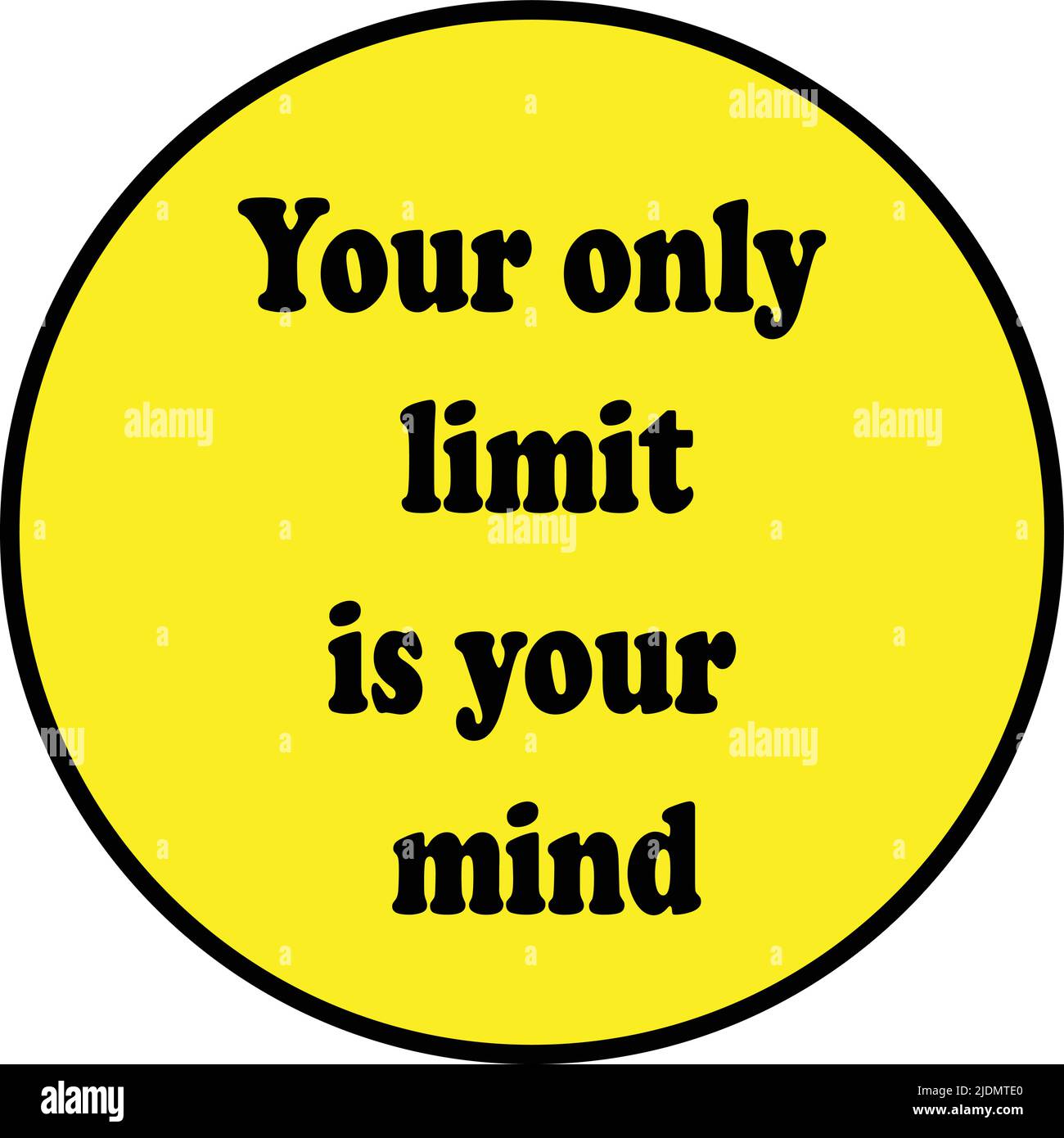 Motivational quote image vector illustration Stock Vector Image & Art ...