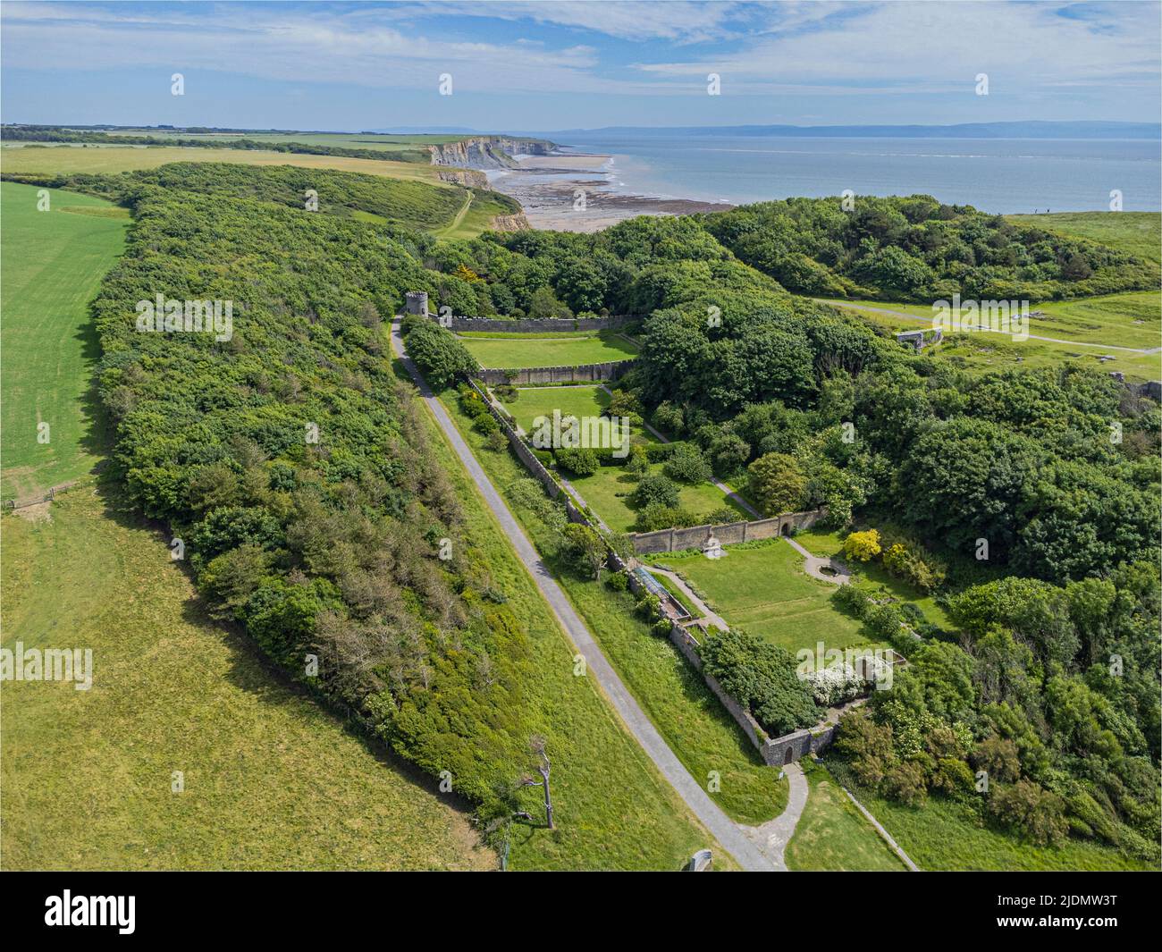 Walled Garden, Dunraven Castle, Dunraven Park, Southerndown. Please ...