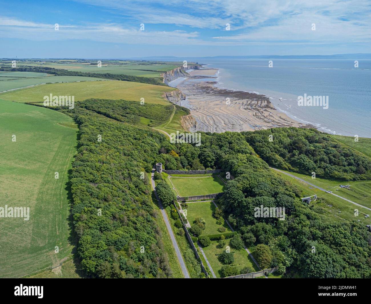 Walled Garden, Dunraven Castle, Dunraven Park, Southerndown. Please ...