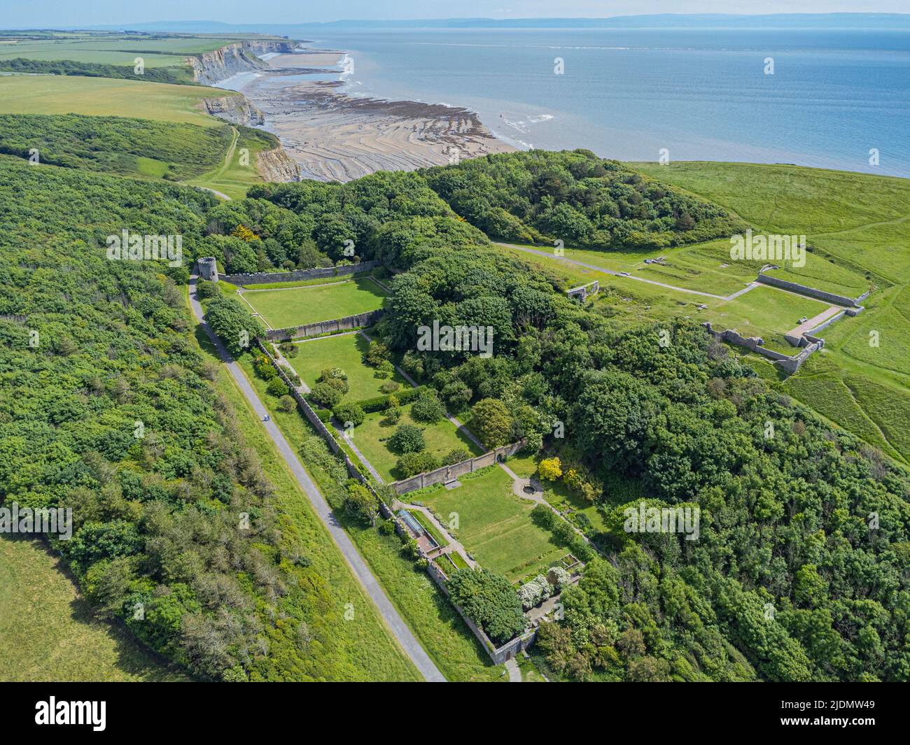 Walled Garden, Dunraven Castle, Dunraven Park, Southerdown. Please ...