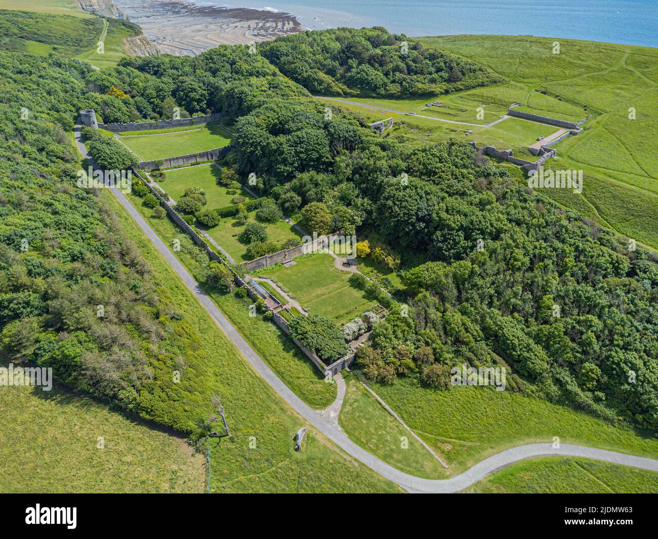 Walled Garden, Dunraven Castle, Dunraven Park, Southerdown. Please ...