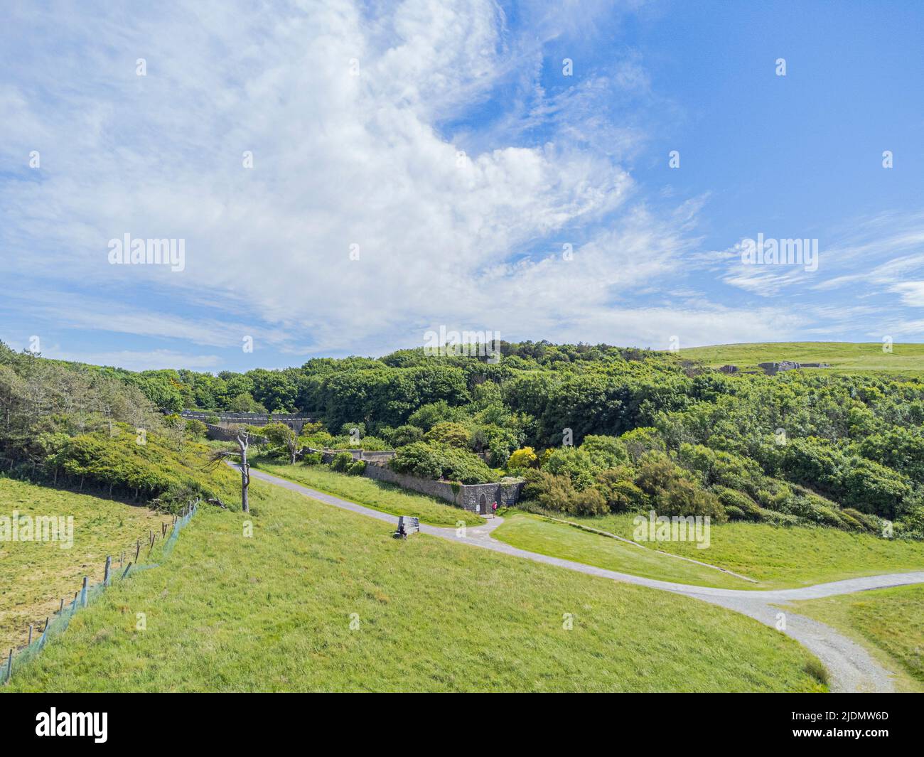 Walled Garden, Dunraven Castle, Dunraven Park, Southerndown. Please ...
