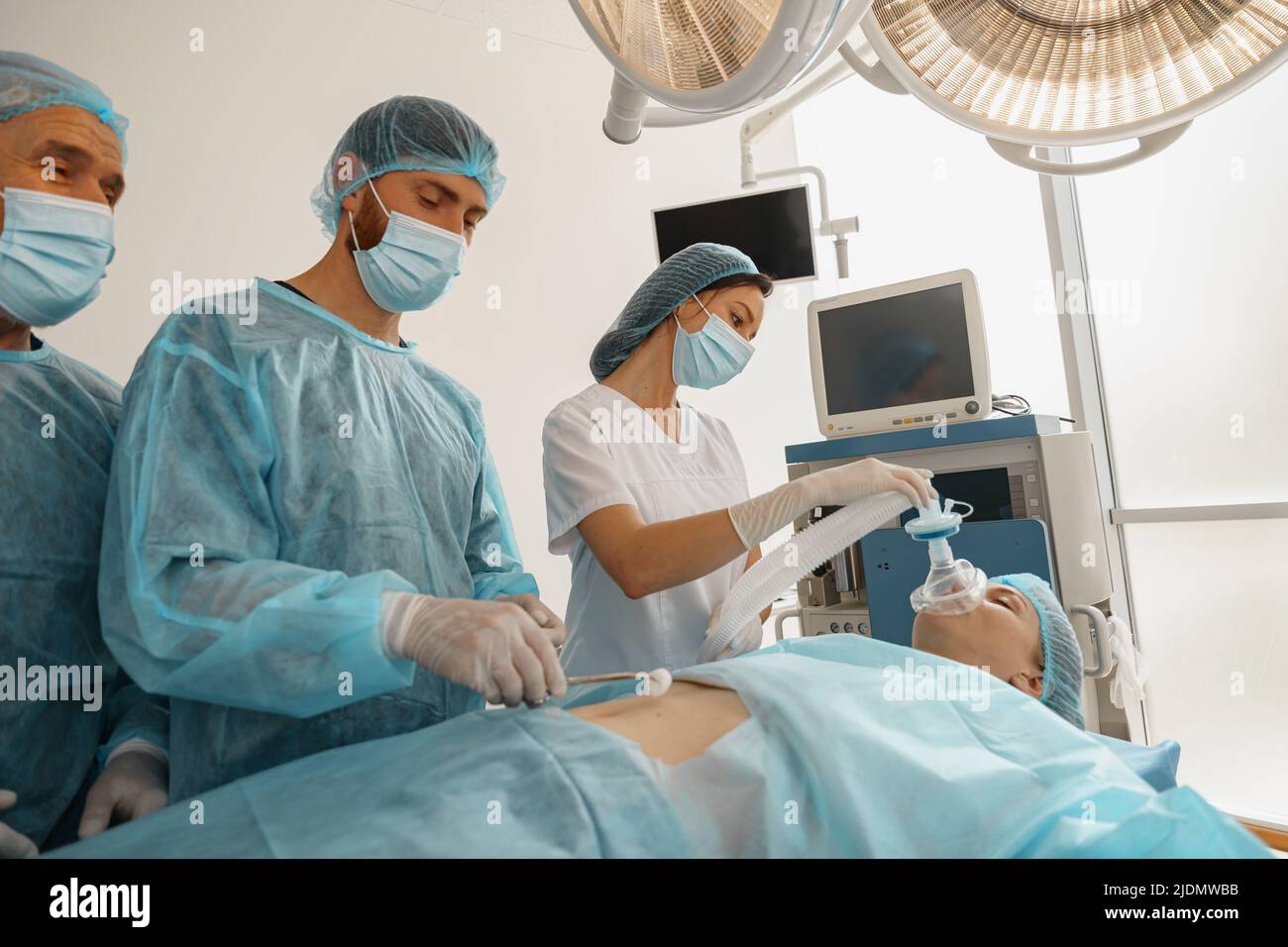 Anesthesiologist portrait in hospital room hi-res stock photography and ...