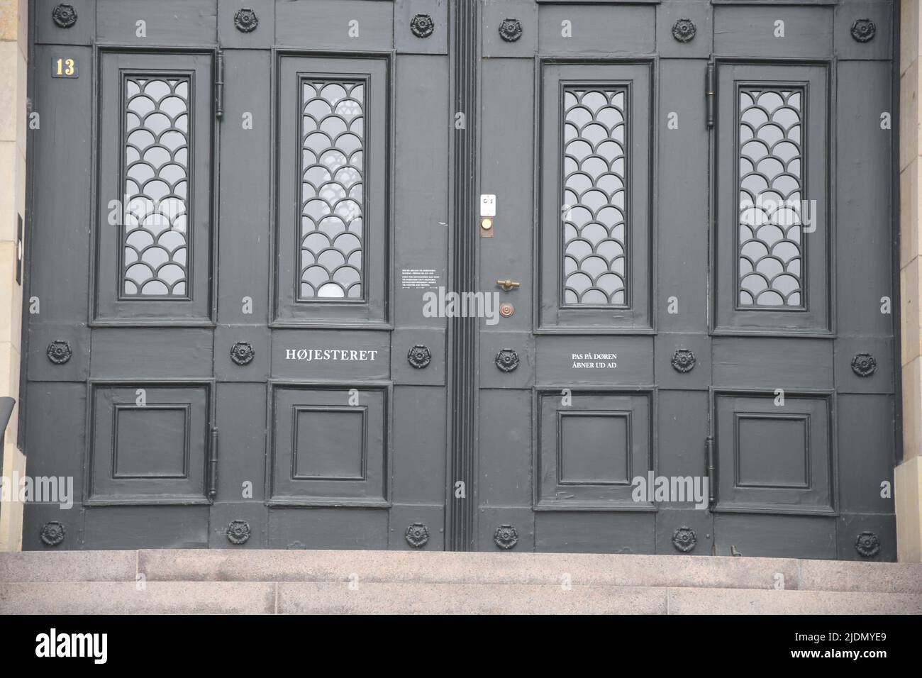 Copenhagen /Denmark/22 June 2022/ Denmark's supreme court building in ...