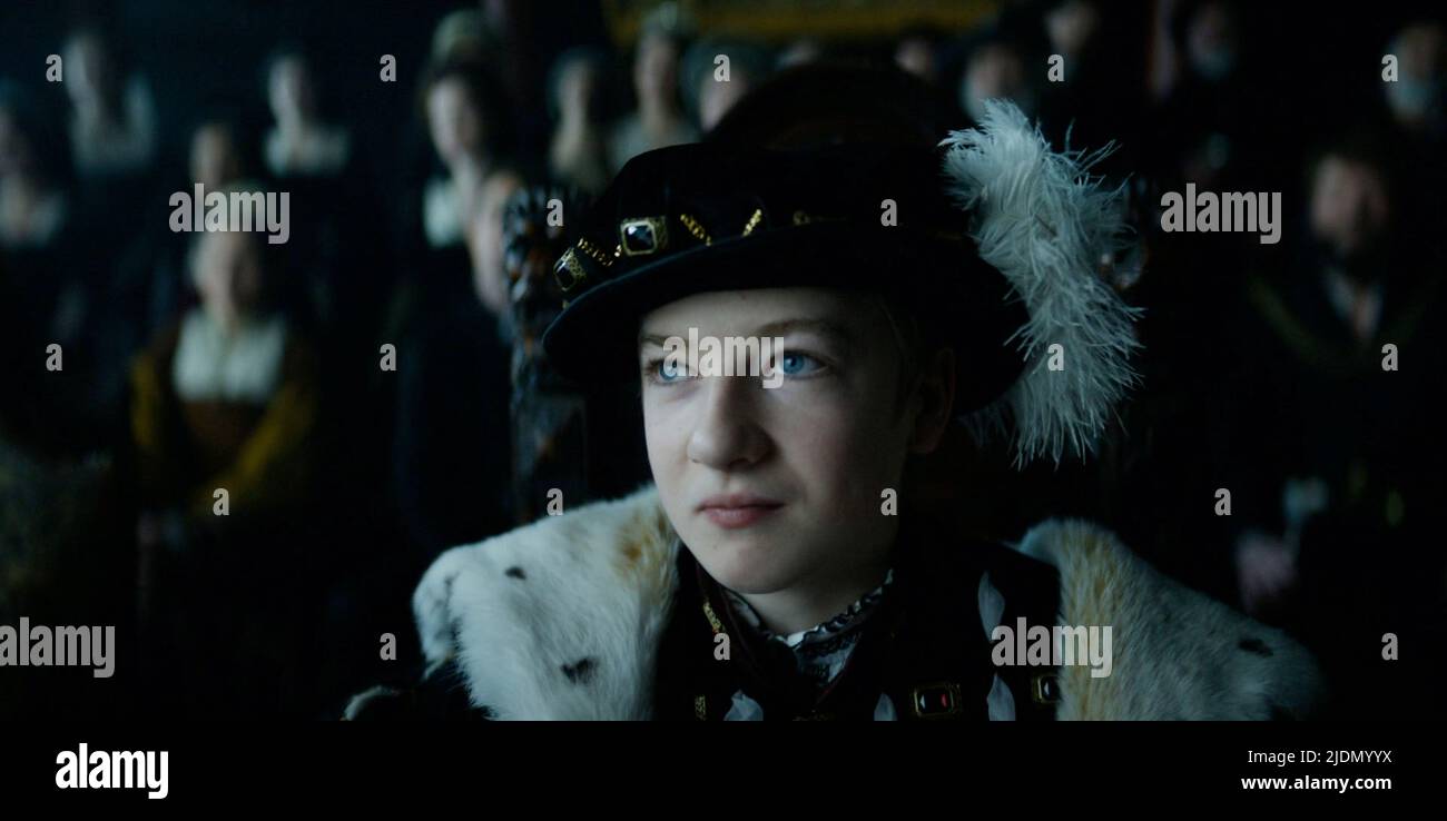 Los Angeles.CA.USA. Oliver Zetterstrom as King Edward VI in a scene in ...