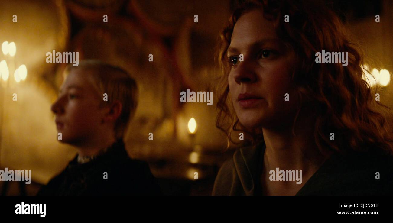 Los Angeles.CA.USA. Oliver Zetterstrom as King Edward VI and Alicia von ...