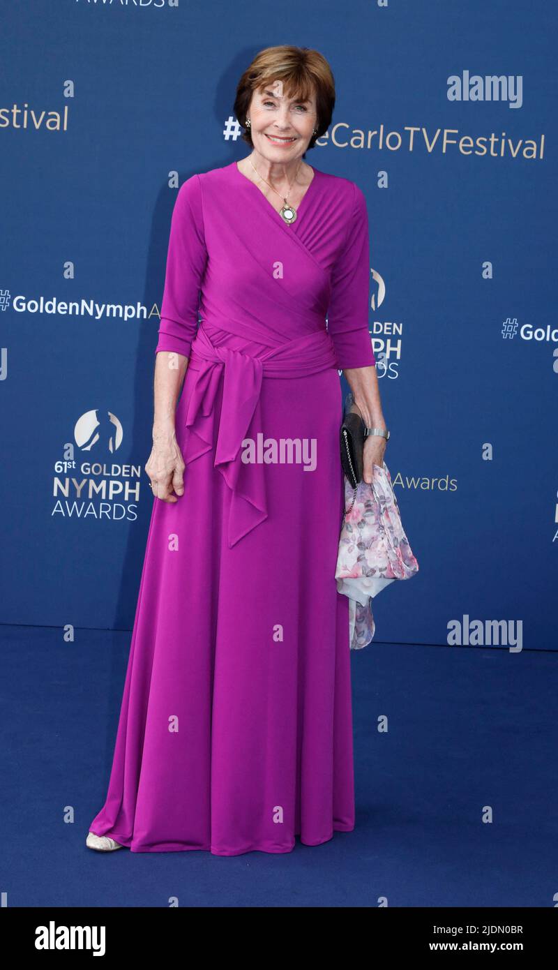 Thekla Carola Wied attend the closing ceremony during the 61st Monte ...