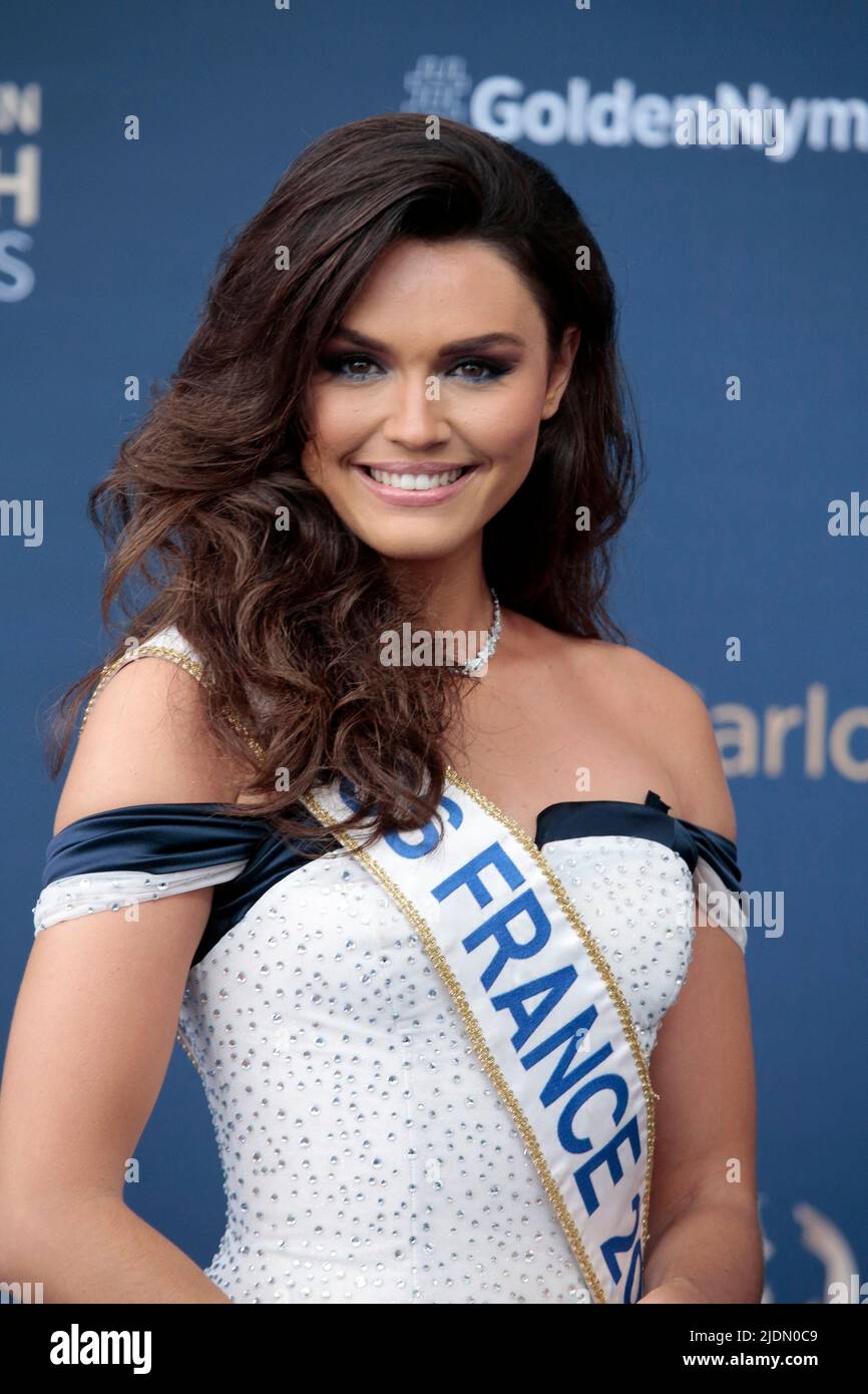 Miss France 2022 Diane Leyre attend the closing ceremony during the ...