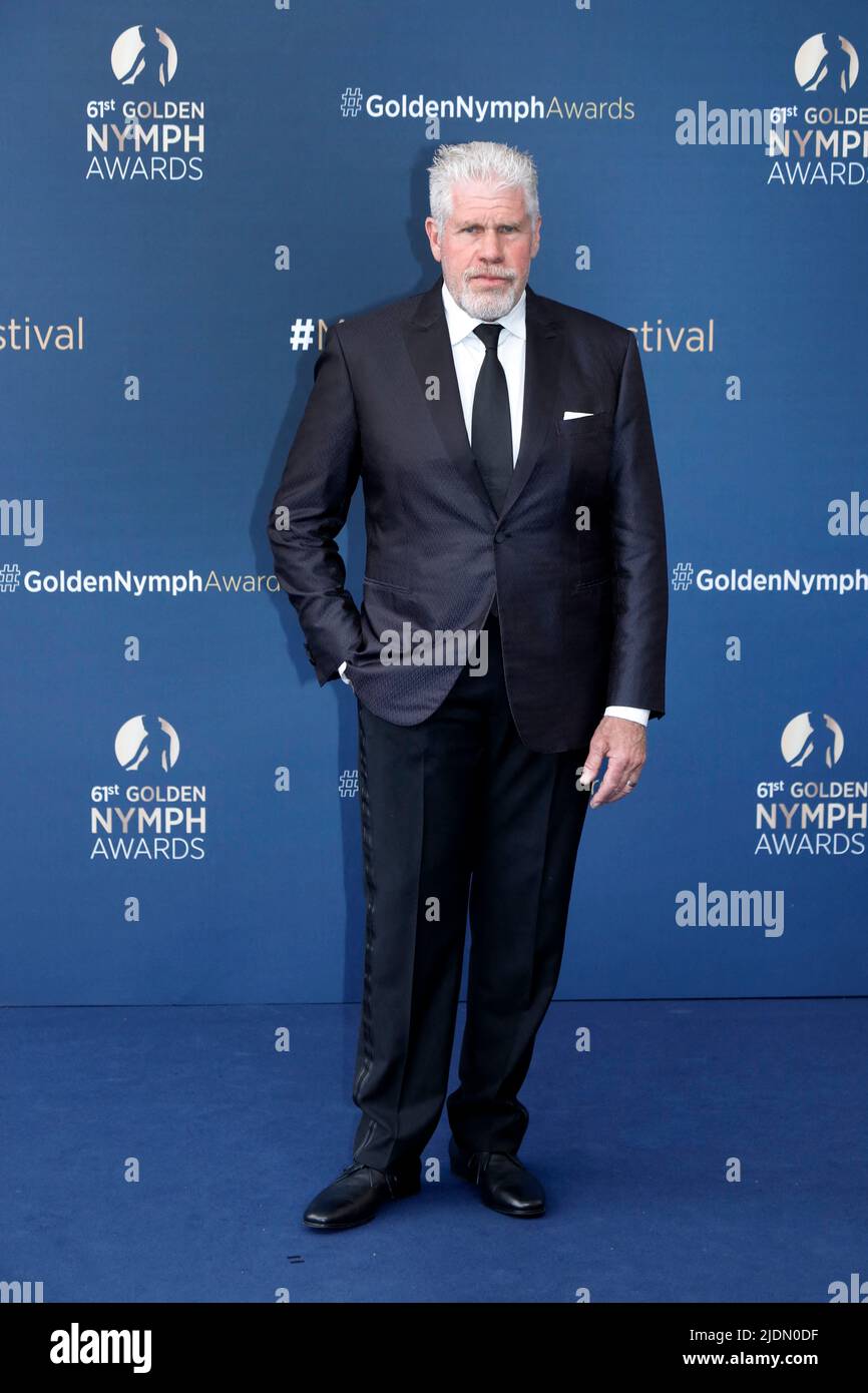 US actor and producer, former jury president Ron Perlman attend the ...