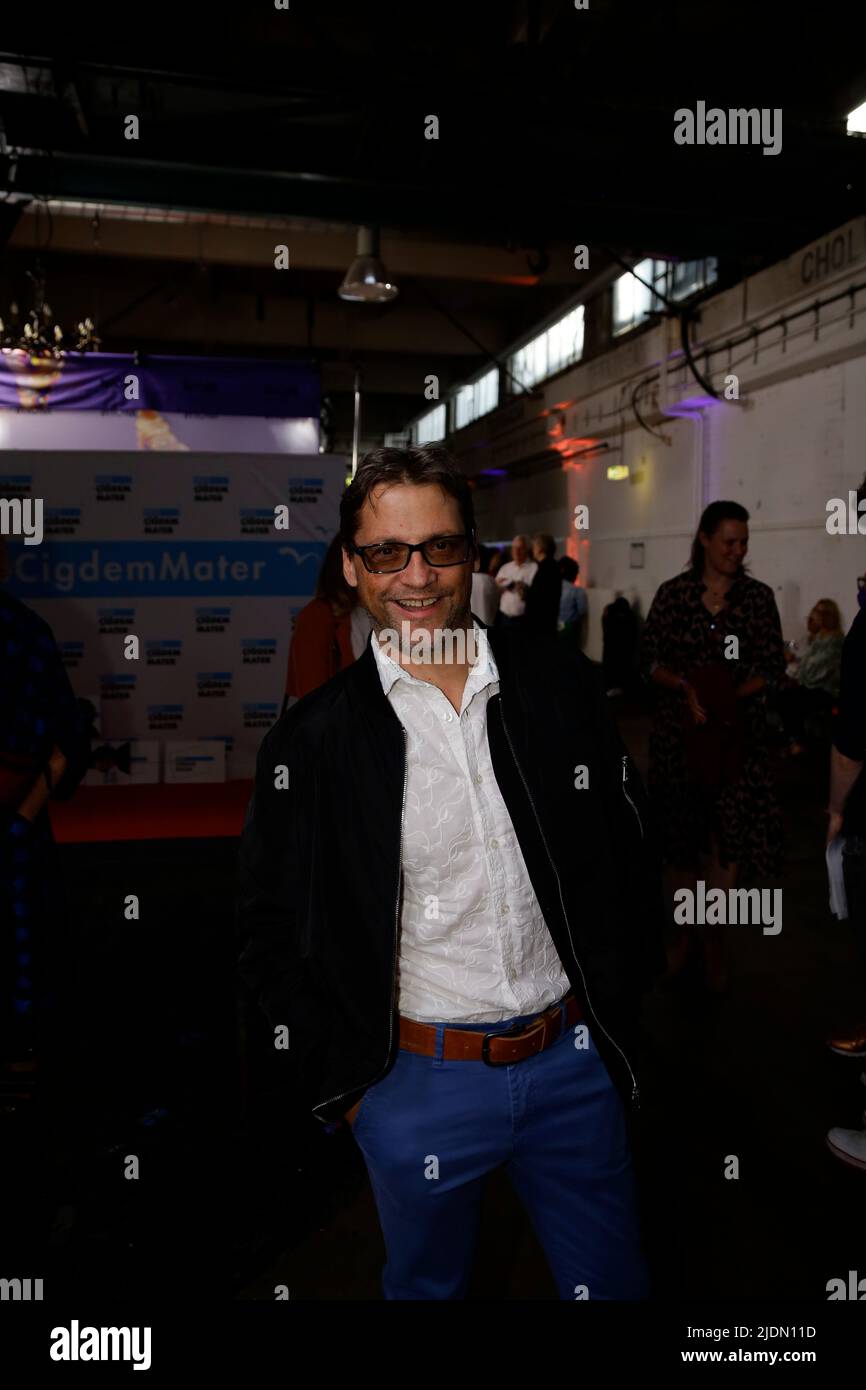 Patrick Bach beim Jahresempfang MOIN 2022 Mittsommer bei Kampnagel. Hamburg, 21.06.2022 Stock ...