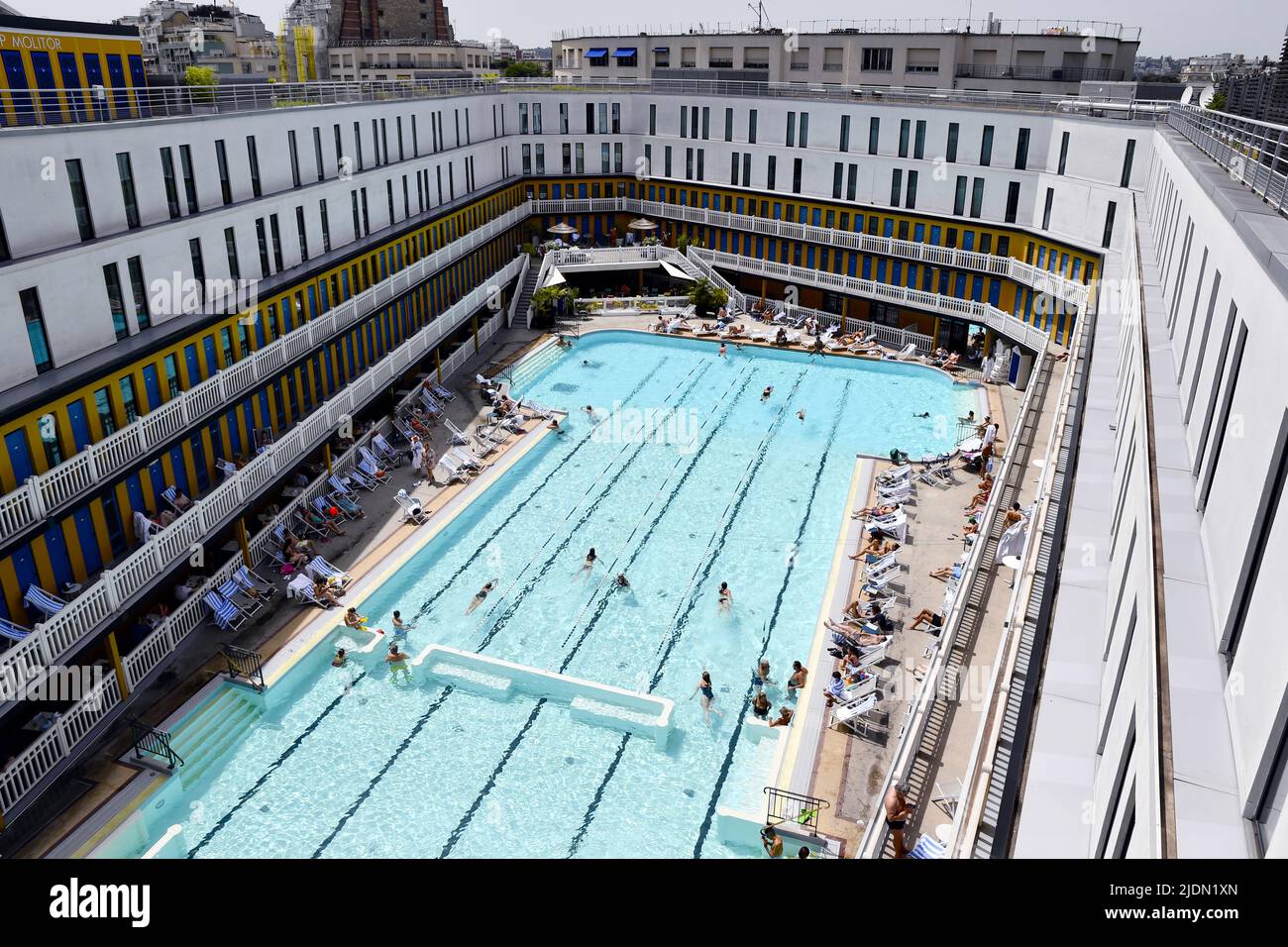 Piscine Molitor - Paris - France Stock Photo - Alamy