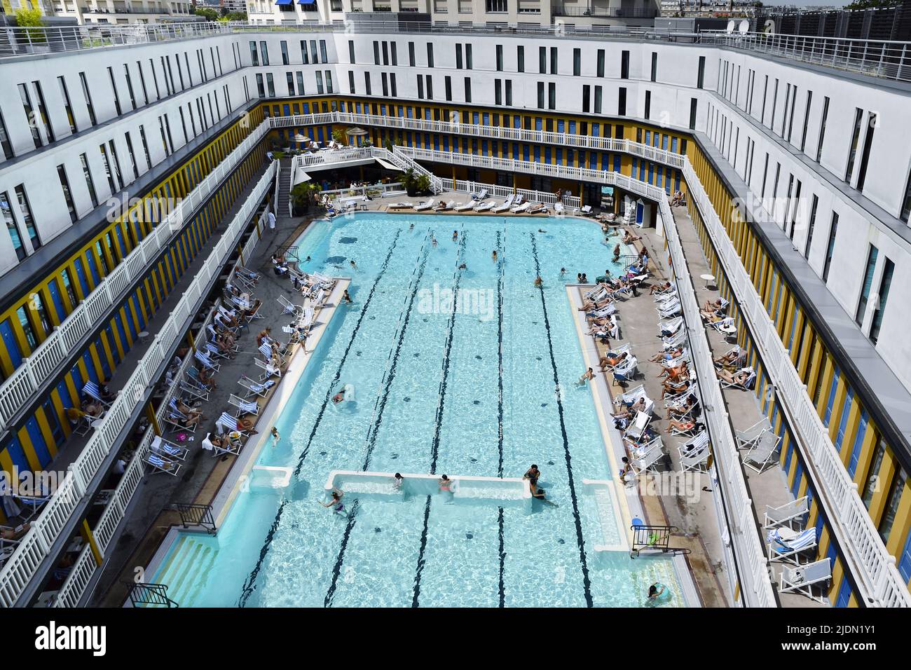 Piscine Molitor - Paris - France Stock Photo - Alamy